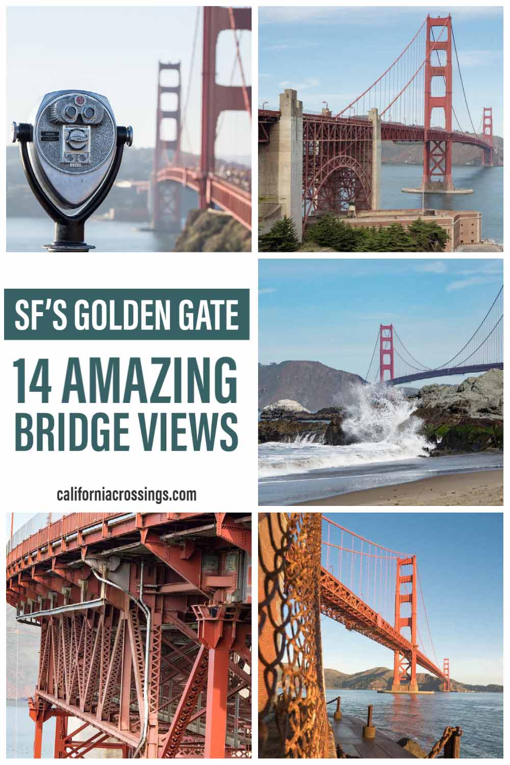 14 Outstanding Golden Gate Bridge Viewpoints: See it from Every Angle
