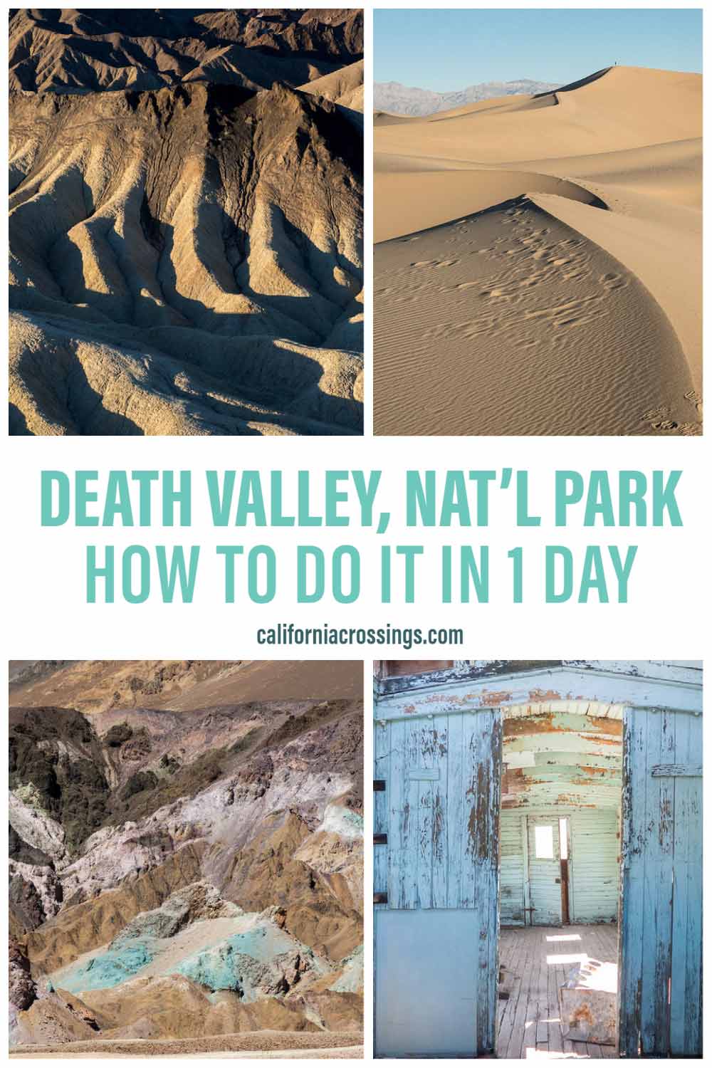 How to Do Death Valley from Las Vegas: Route Map & 9 Stops