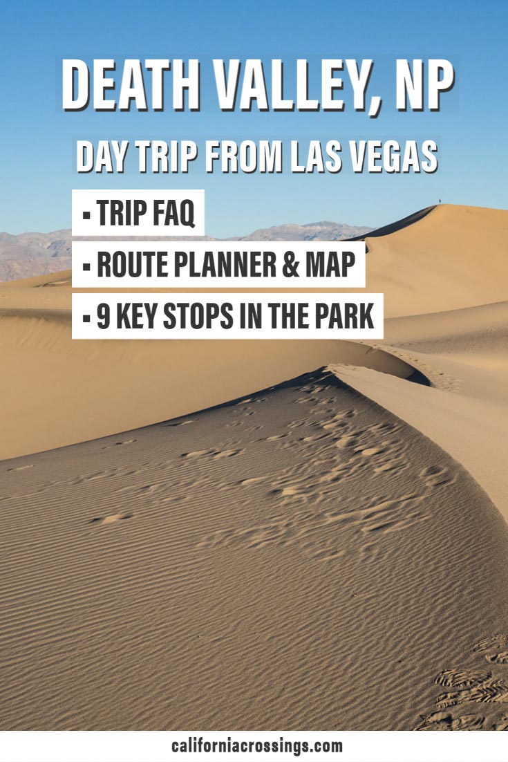 How to Do Death Valley from Las Vegas: Route Map & 9 Stops